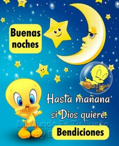 Imágenes de Buenas Noches Bendiciones [Postales]