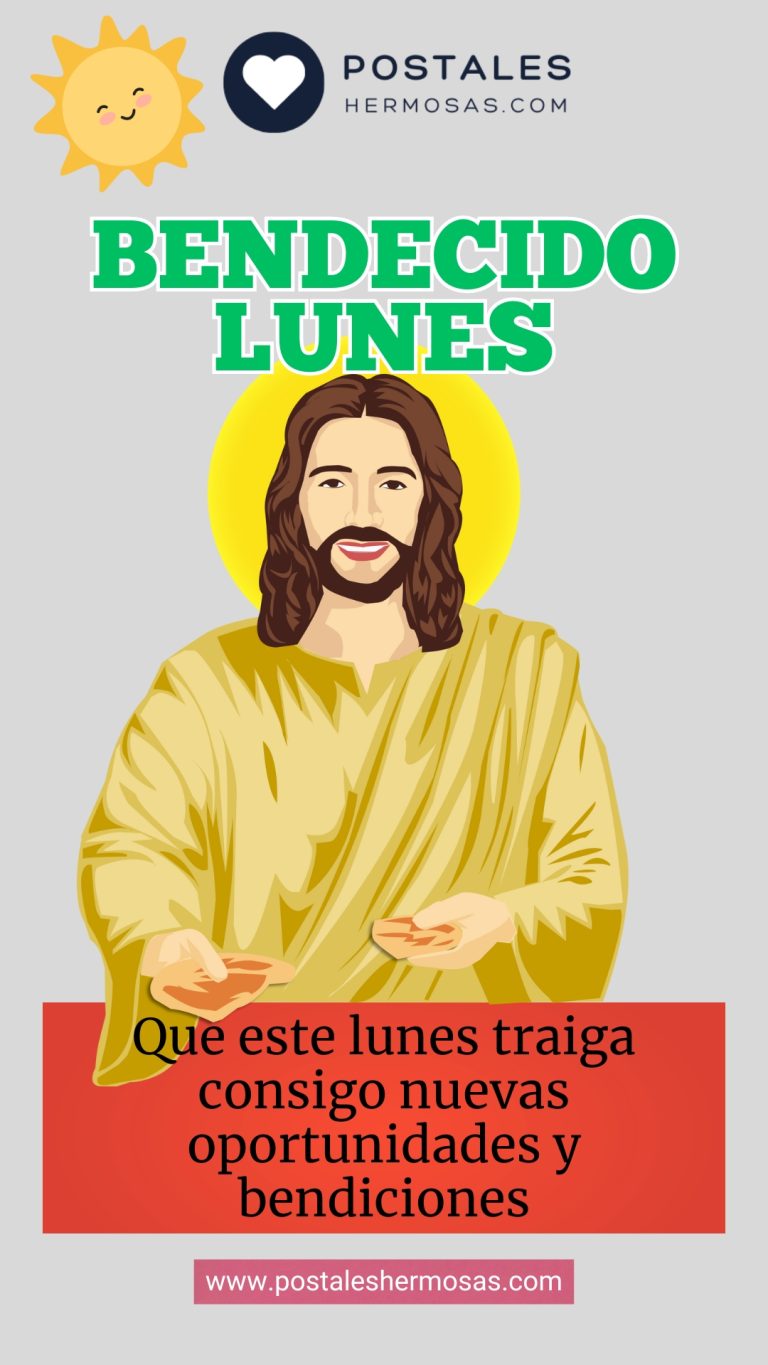 Imagenes de Feliz Lunes Buenos Dias Bendiciones Bonitas