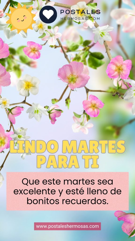 Imagenes de Feliz Martes Buenos Dias Bendiciones Hermosas