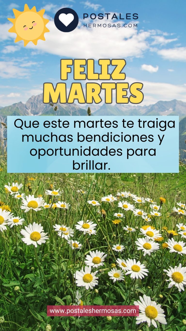 Imagenes de Feliz Martes Buenos Dias Bendiciones Hermosas