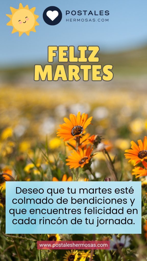 Imagenes de Feliz Martes Buenos Dias Bendiciones Hermosas
